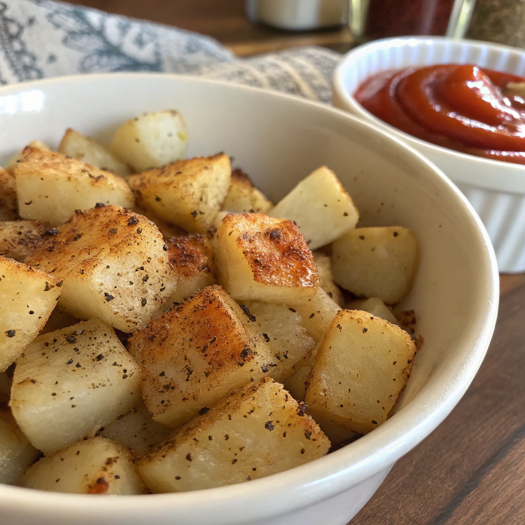 Oven Fried Turnips | RealCajunRecipes.com